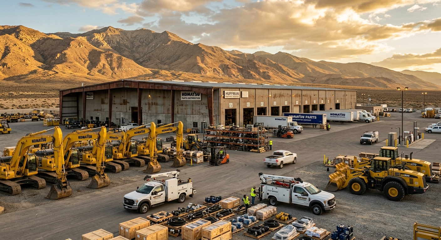 Komatsu's Mesa Parts Hub Is Really an Uptime Story | Equipment Insider